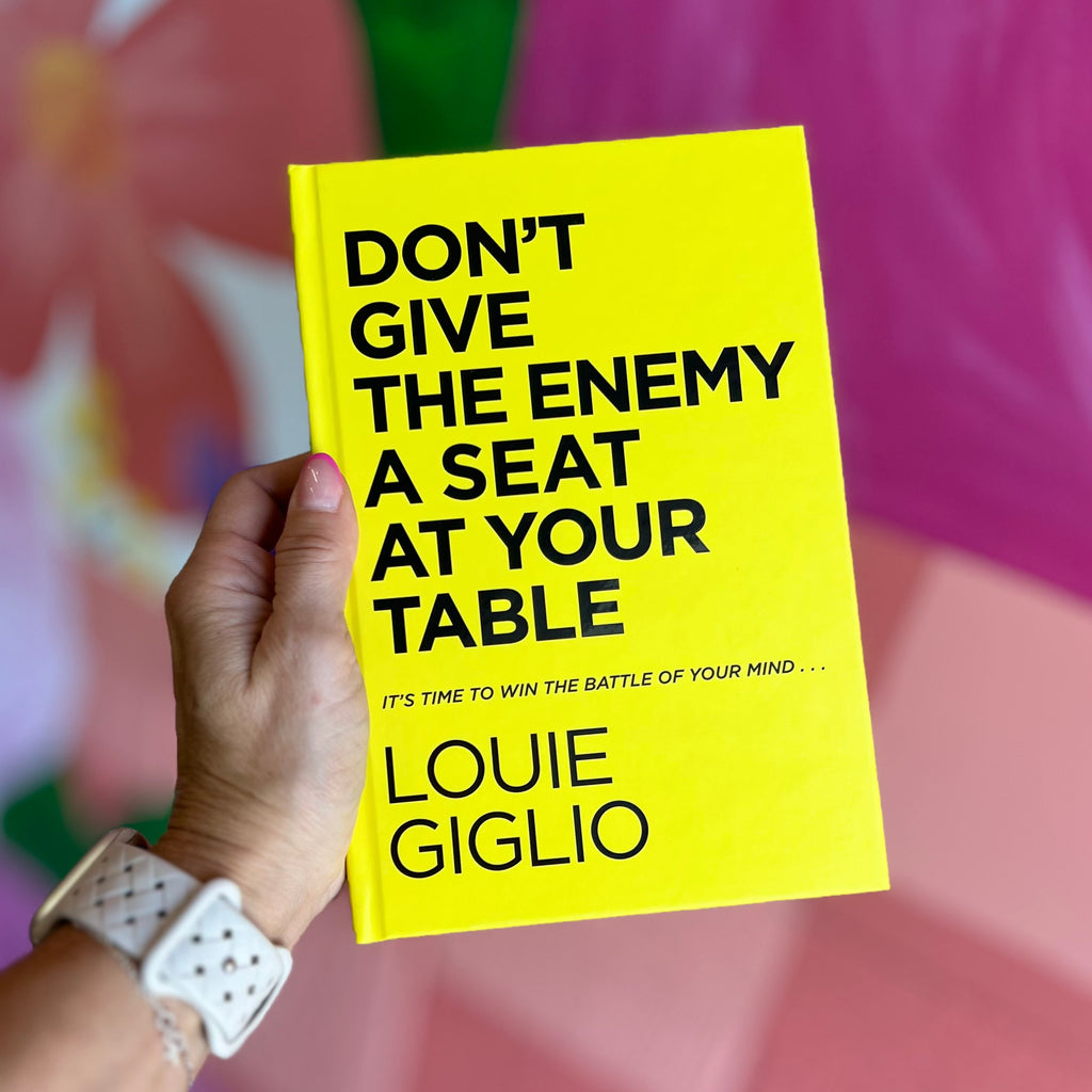 Don't Give the Enemy a Seat at Your Table book – Broken Boutique